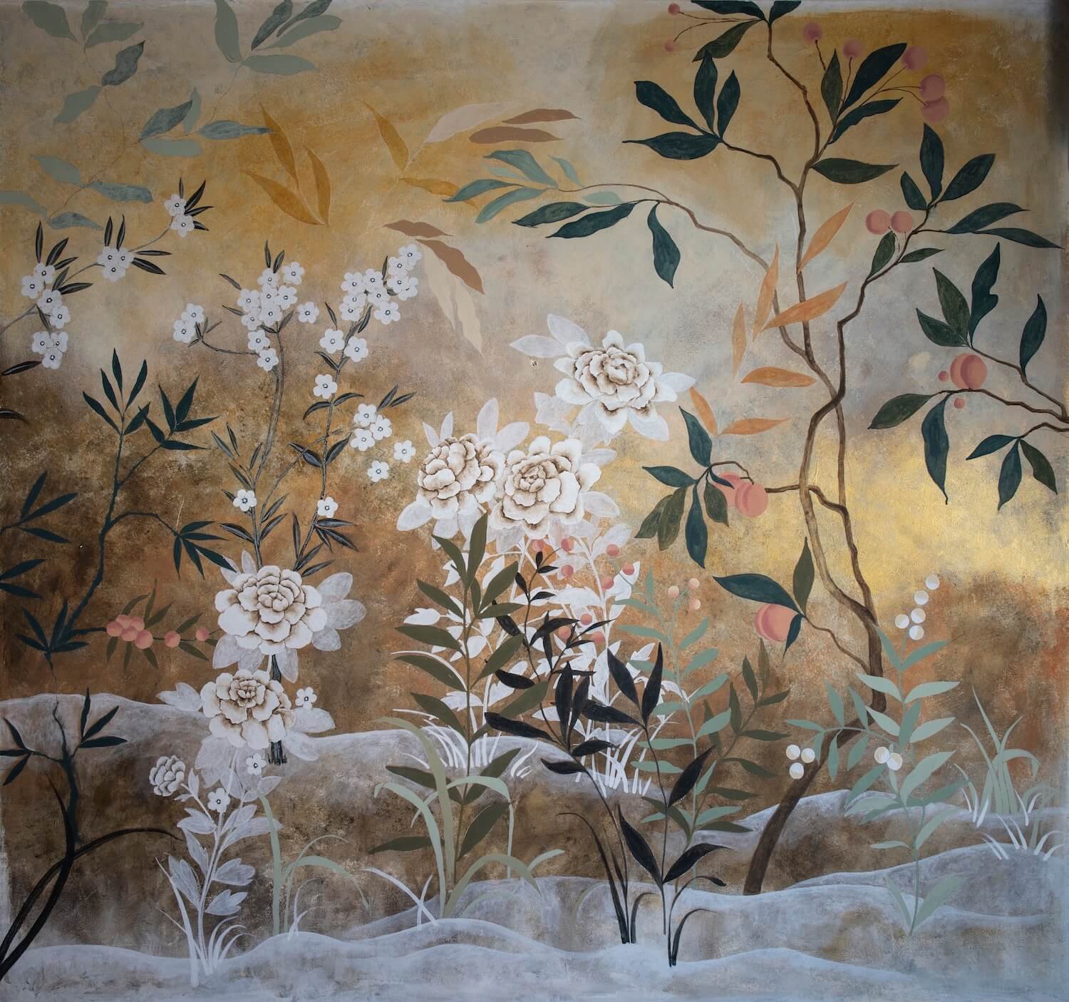 Chinoiserie Mural by ArtDecore Murals (Kent and London) - Art Decore